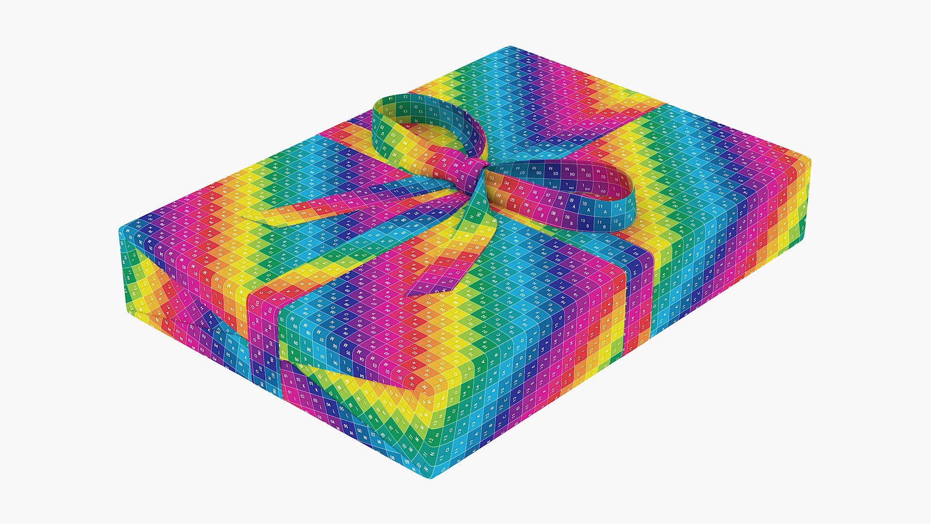 3D Model Wrapped Gift Box 8 V1 - TurboSquid 2294058