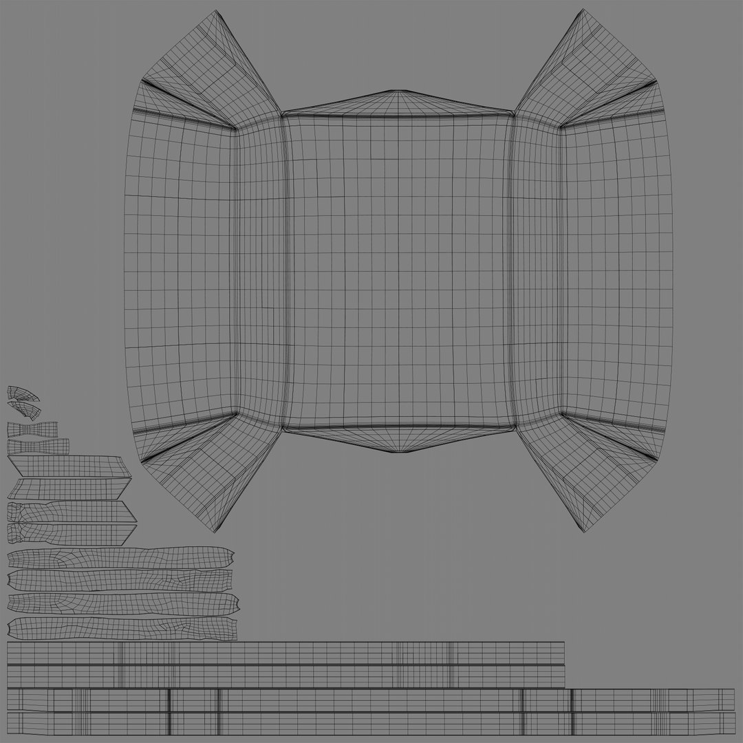 3D Model Wrapped Gift Box 8 V1 - TurboSquid 2294058