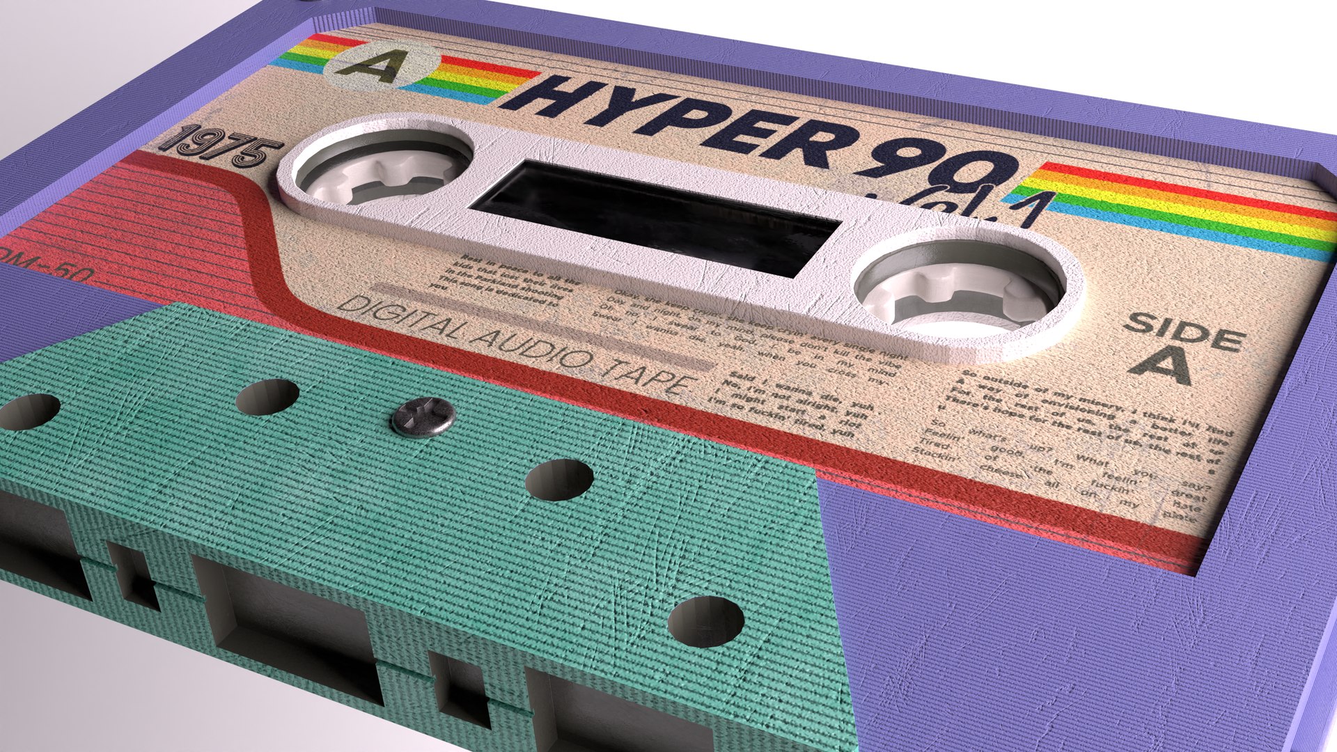 Free CASSETTE TAPE 3D Model - TurboSquid 2047145