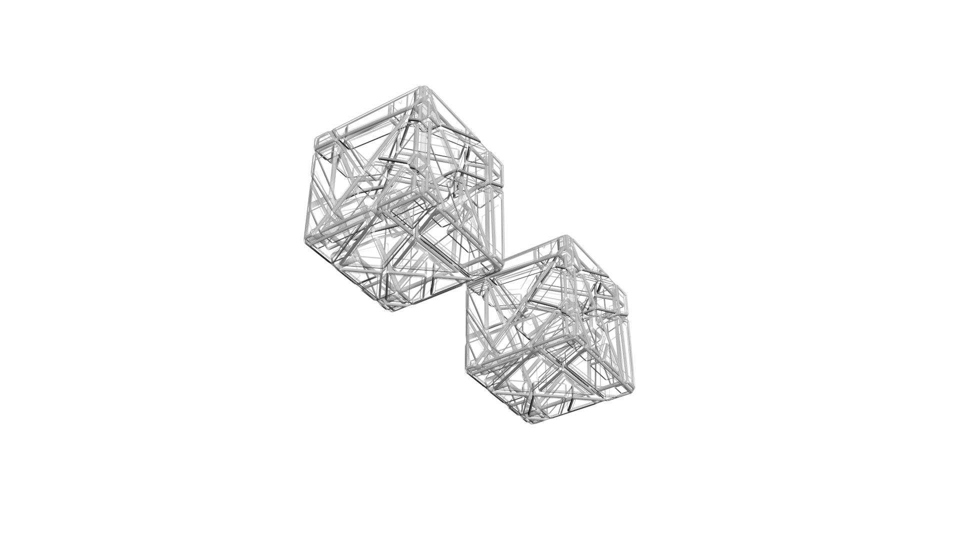 Ghost Cubes 3D Model - TurboSquid 1754561