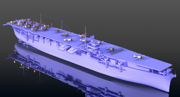 3D japanese shokaku - TurboSquid 1345375