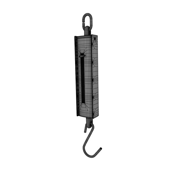 hanging scales 3d model