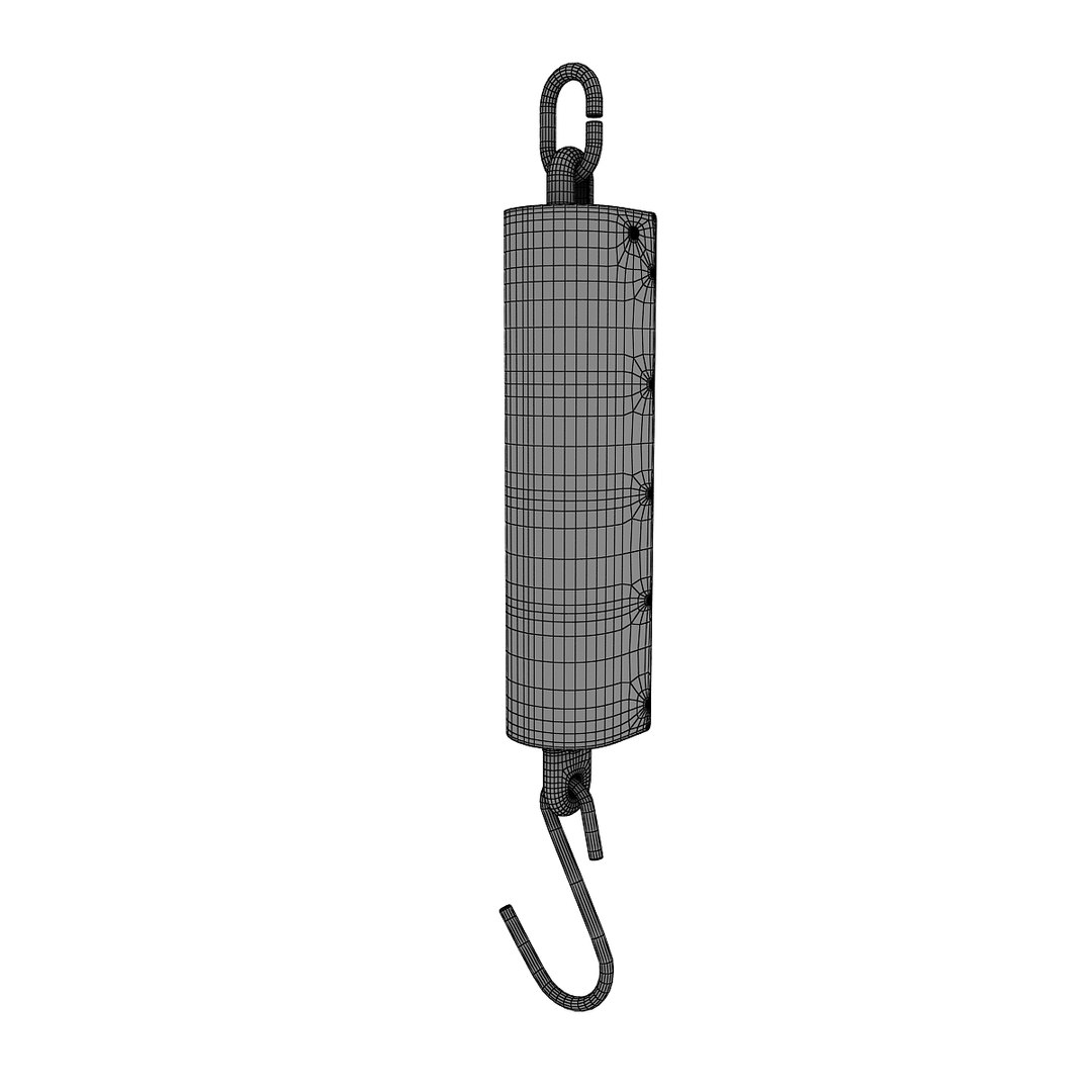 Hanging Scales 3d Model