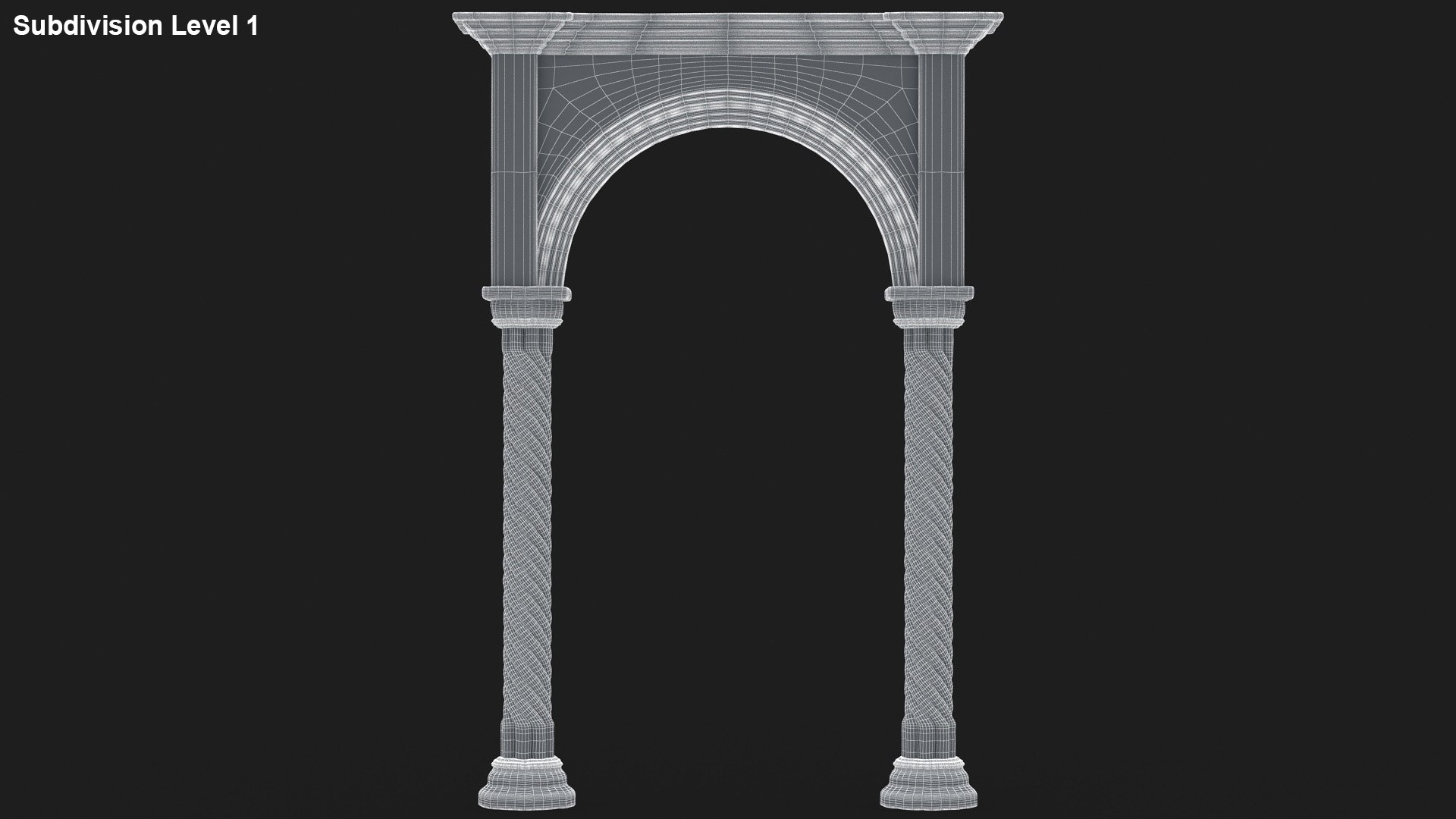 Realistic arch 03 model - TurboSquid 1564209