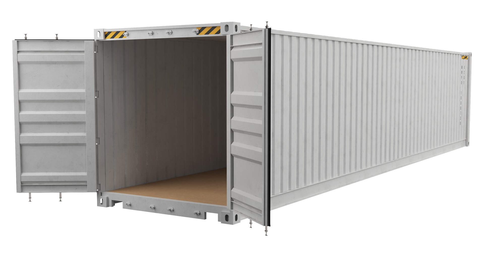 3D model 40ft Open Shipping Container - TurboSquid 2017521