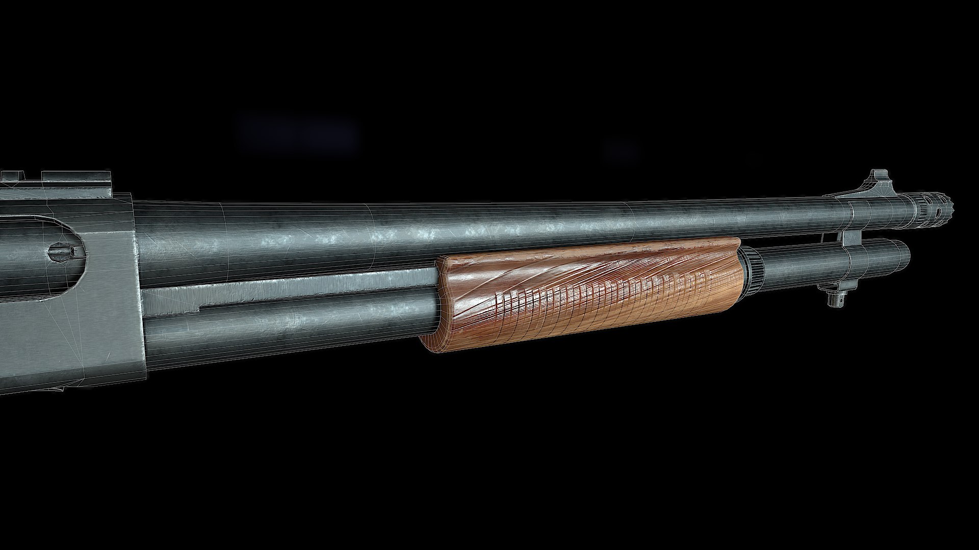 Remington 870 3D Model - TurboSquid 1948891