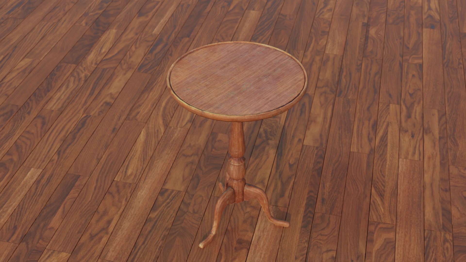 3D Circle Desk model - TurboSquid 1834046