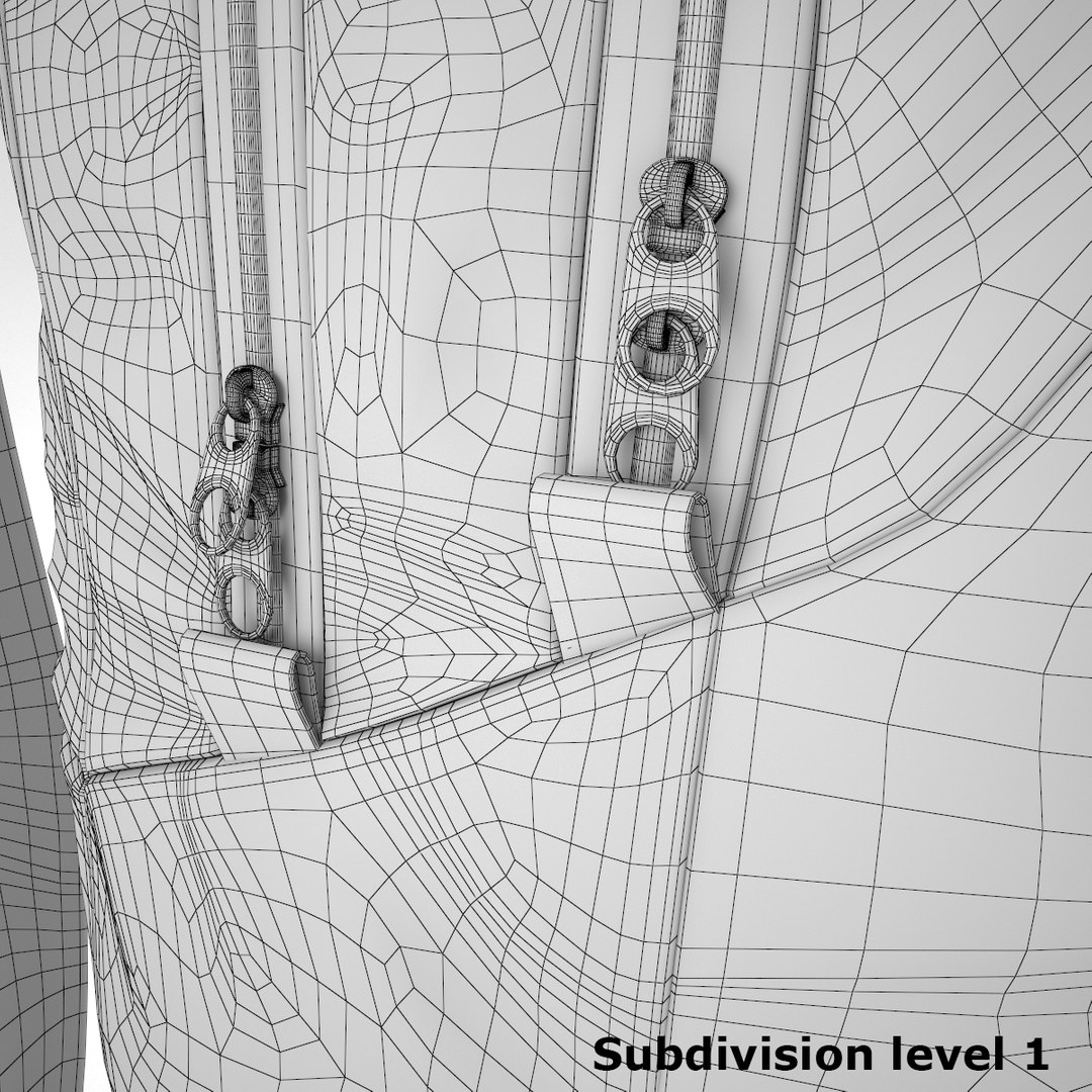 backpack 3d max