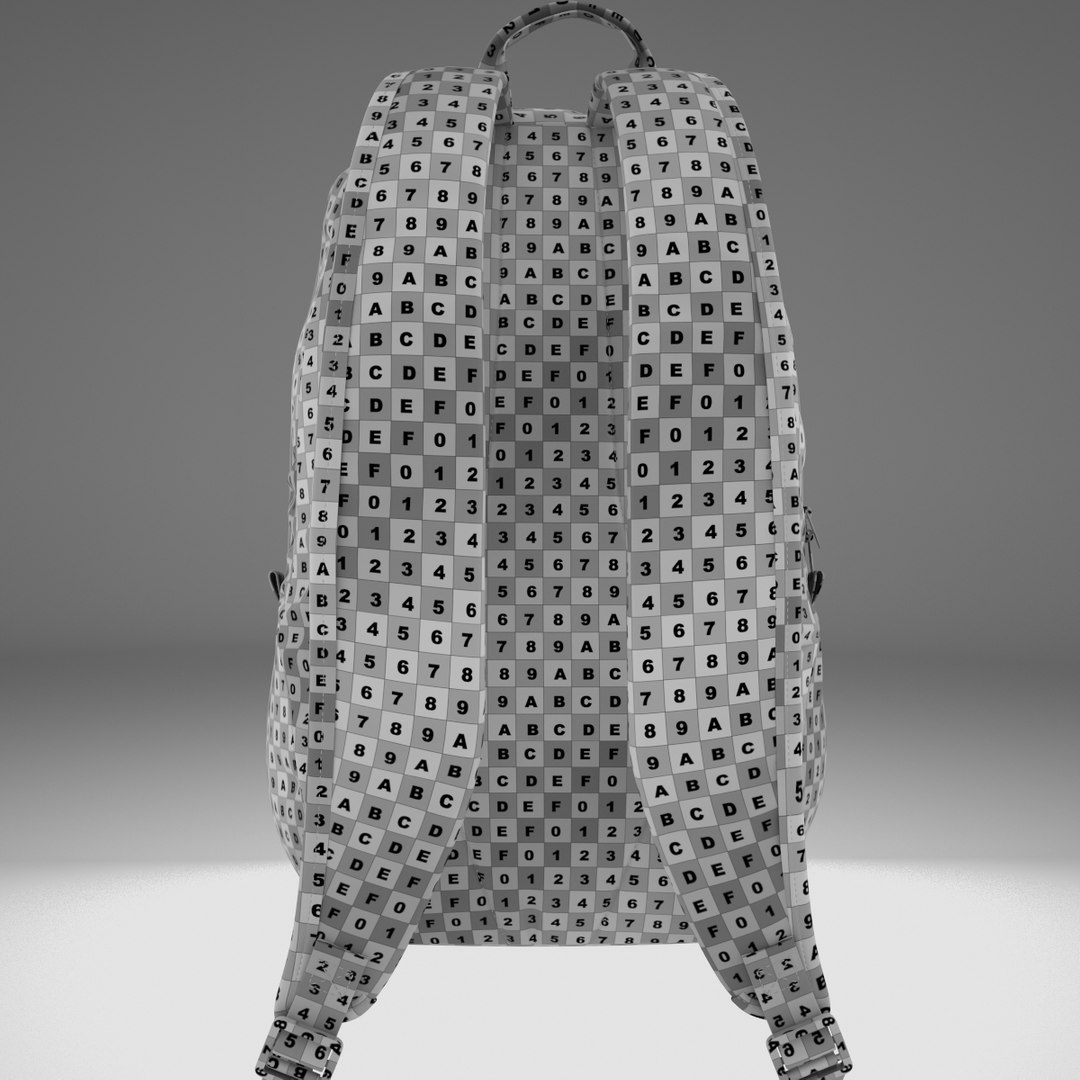 backpack 3d max