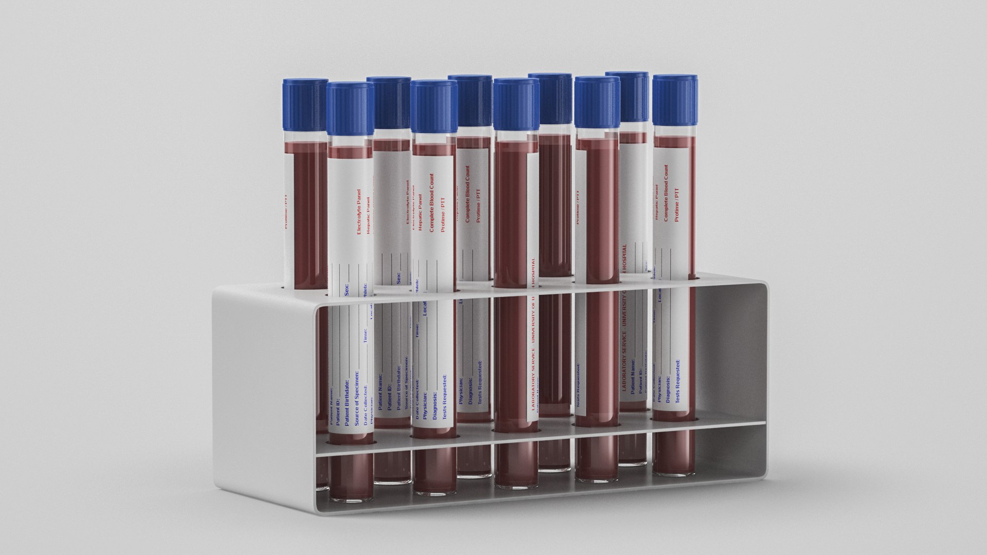 Blood Tubes 3D - TurboSquid 1791676