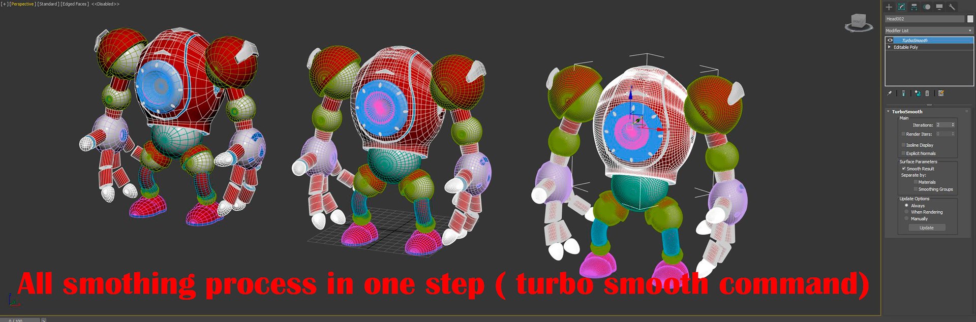 Robot cartoon 3D model - TurboSquid 1631691