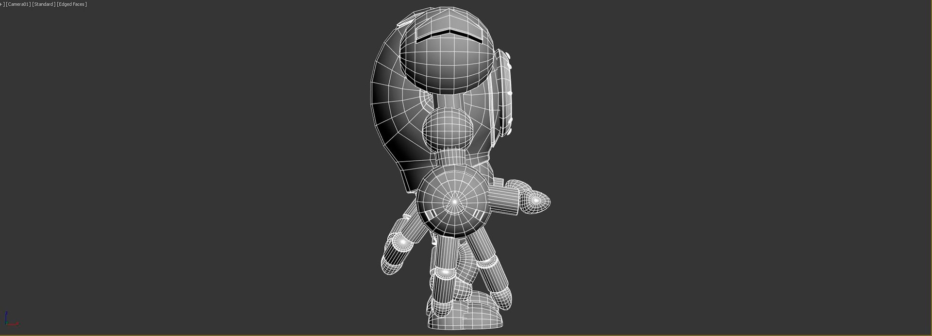 Robot cartoon 3D model - TurboSquid 1631691