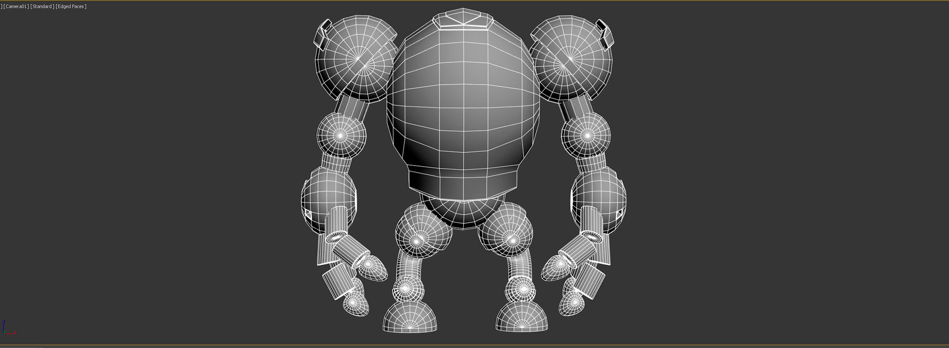 Robot cartoon 3D model - TurboSquid 1631691