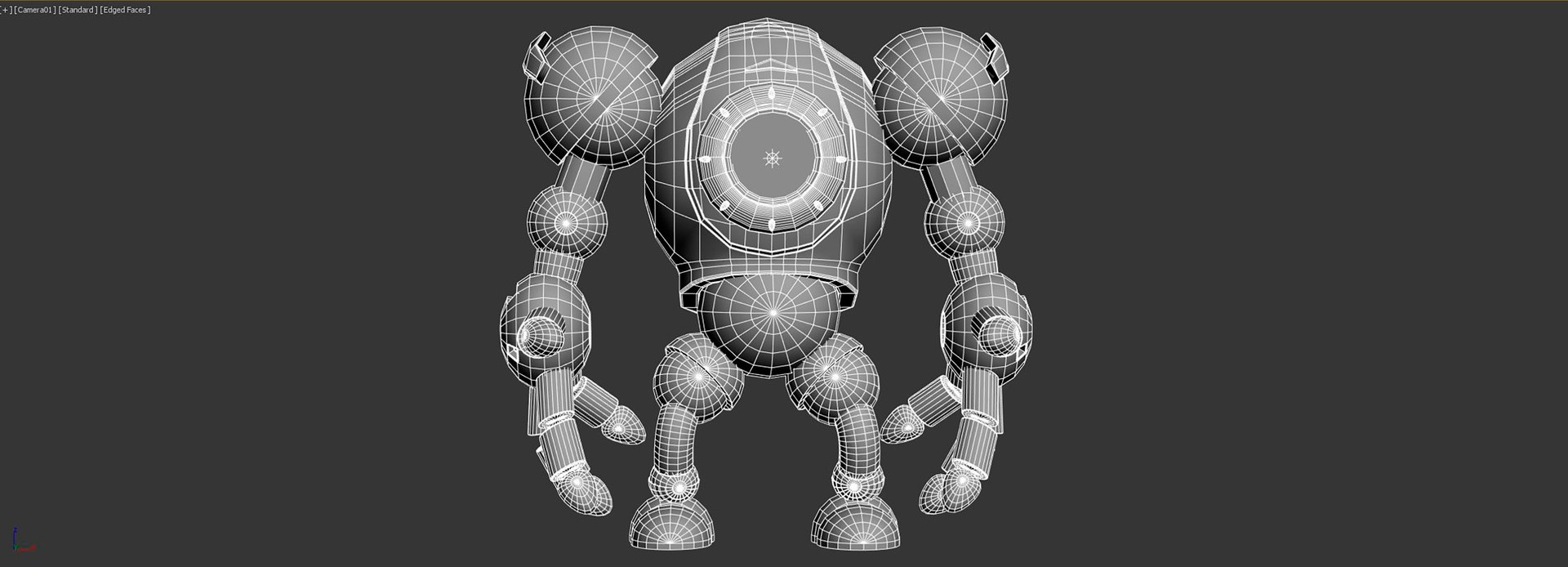 Robot cartoon 3D model - TurboSquid 1631691