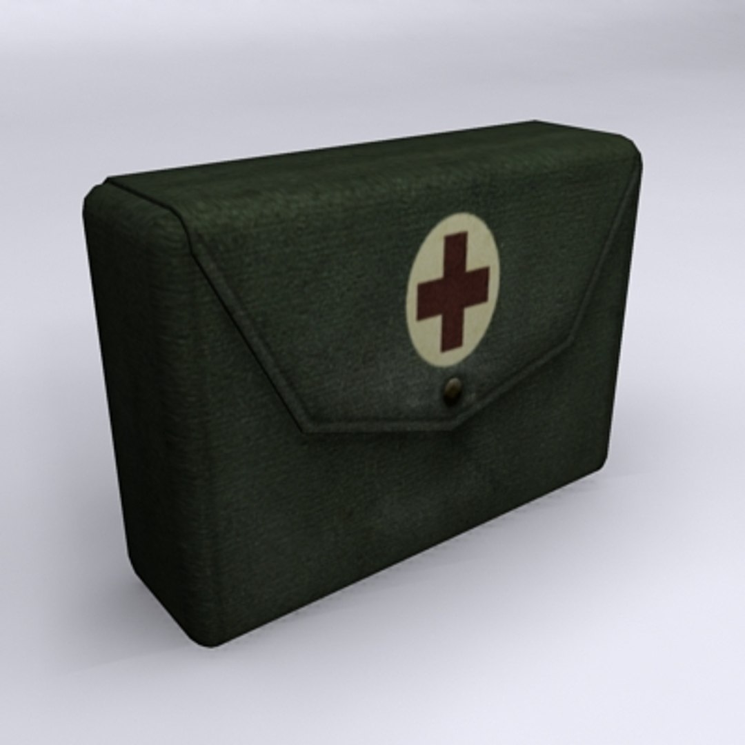 Aid Kit 3d Model