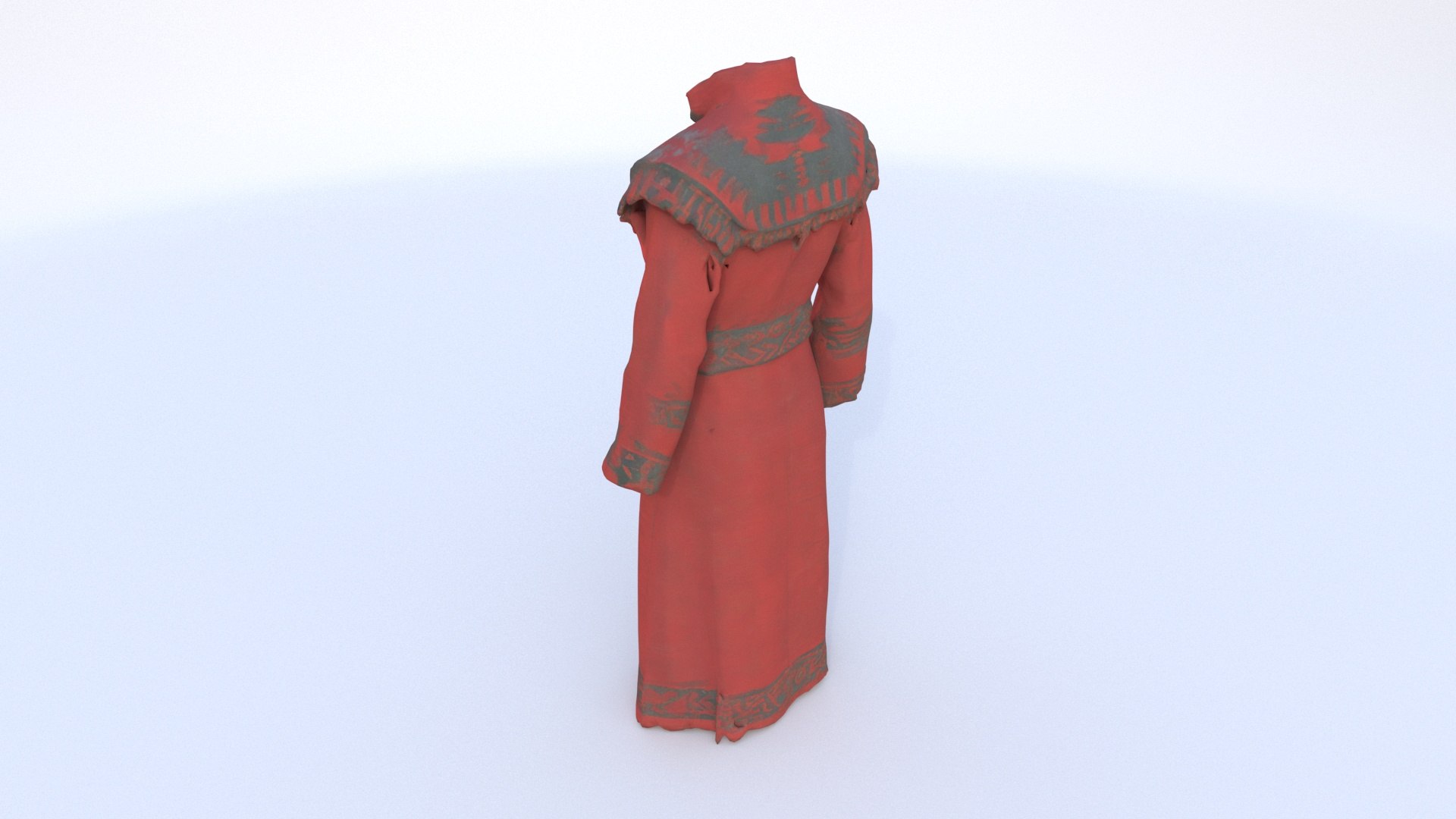 3D Aztec High Priest Ceremonial Robe - TurboSquid 2328158