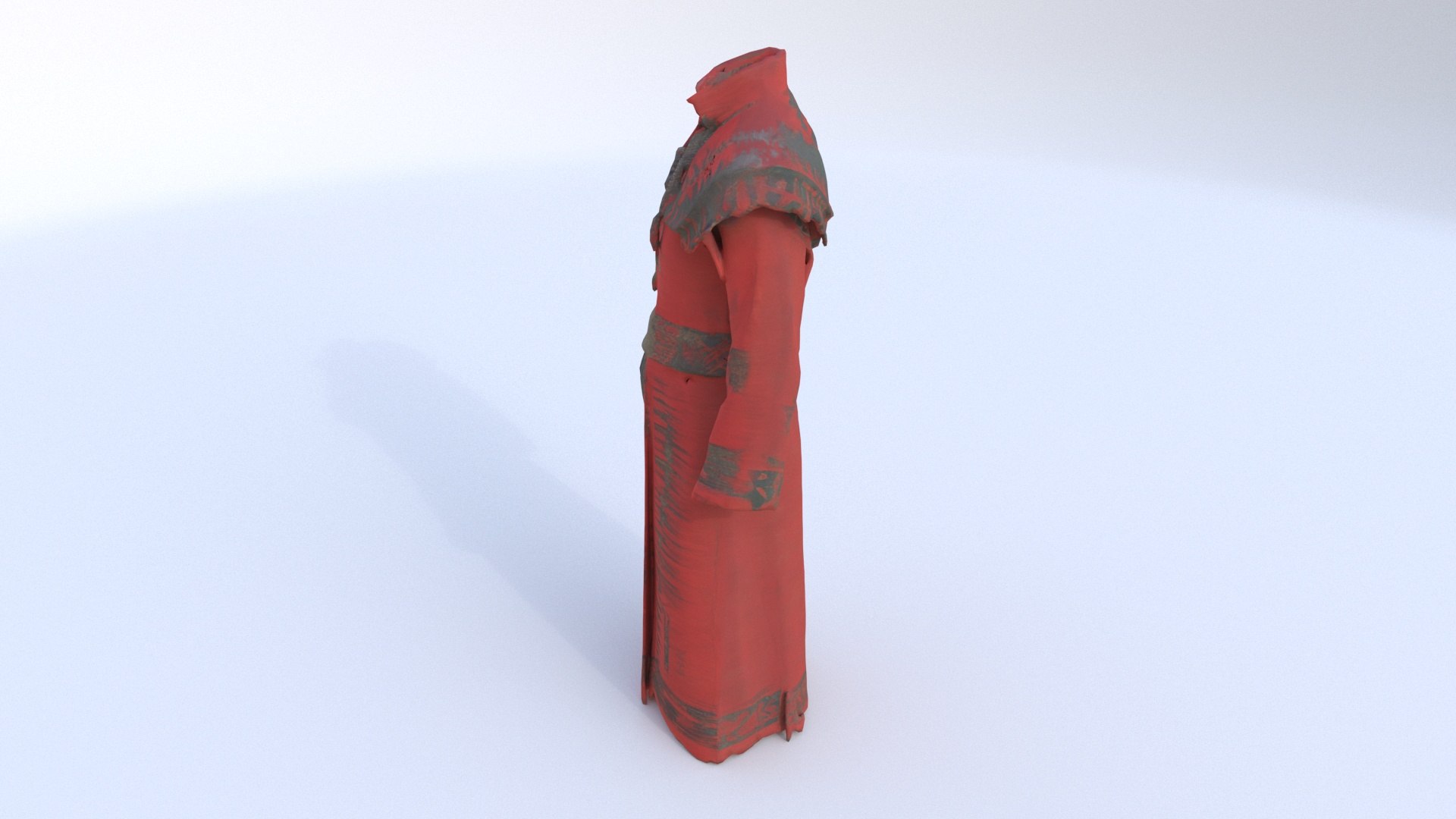 3D Aztec High Priest Ceremonial Robe - TurboSquid 2328158