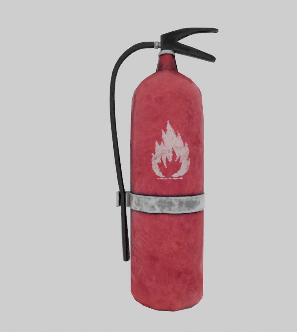 Stylized Fire Extinguisher Game Ready 3D model - TurboSquid 2021103