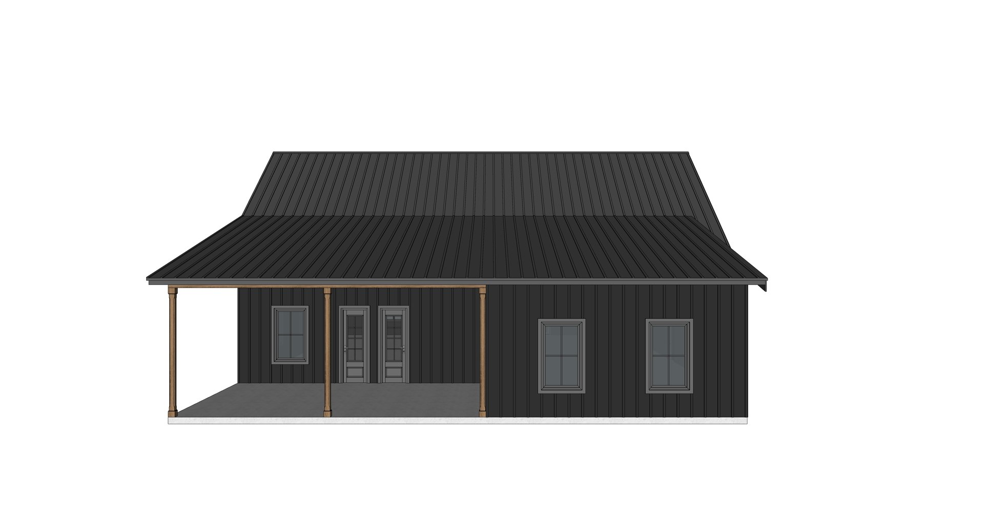 3D Barndominium House-73 - TurboSquid 2240028