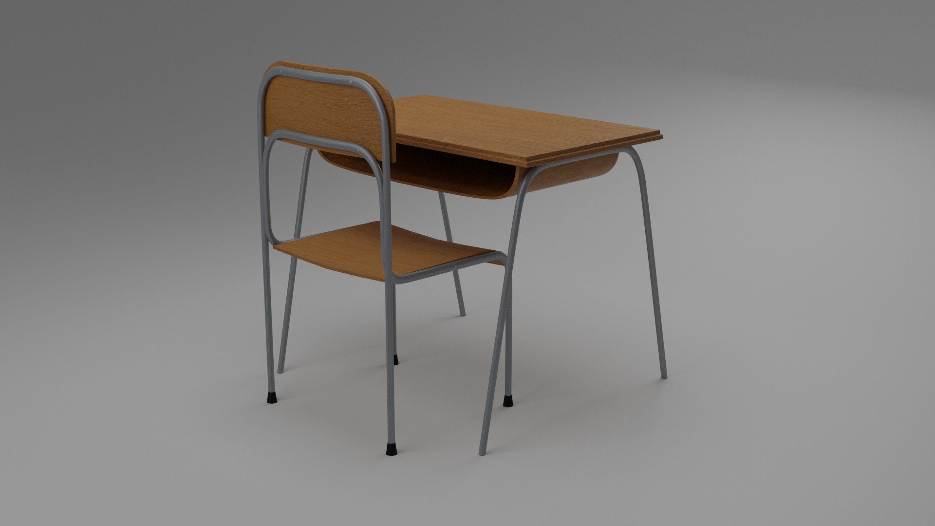 3D Student Chair Model - TurboSquid 1912174