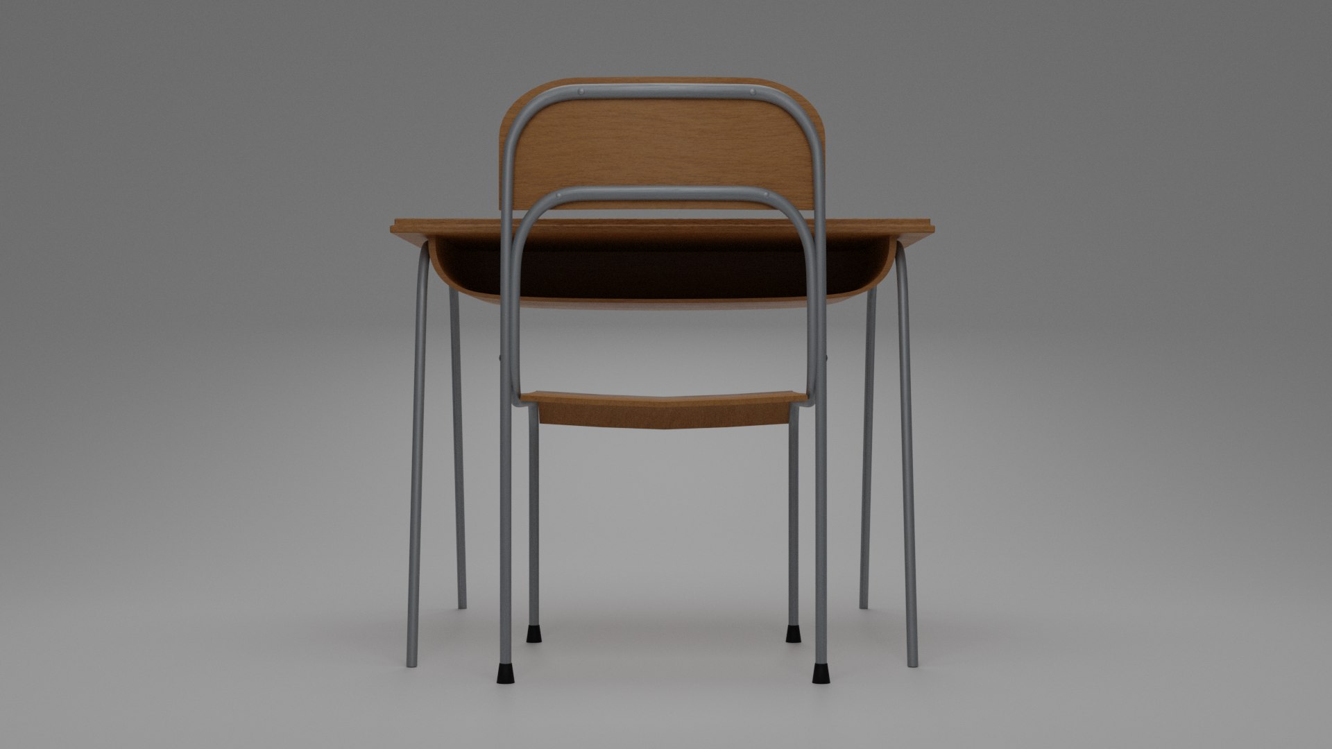 3D Student Chair Model - TurboSquid 1912174