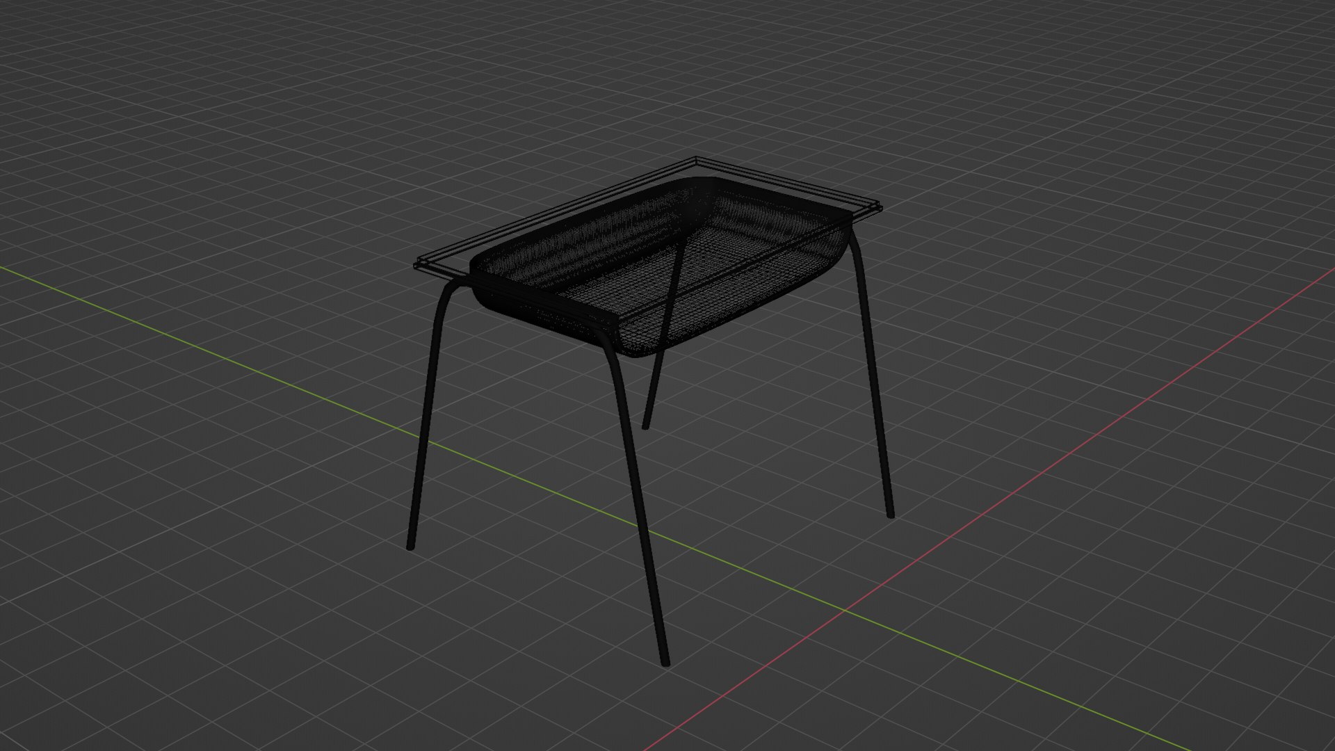 3D Student Chair Model - TurboSquid 1912174