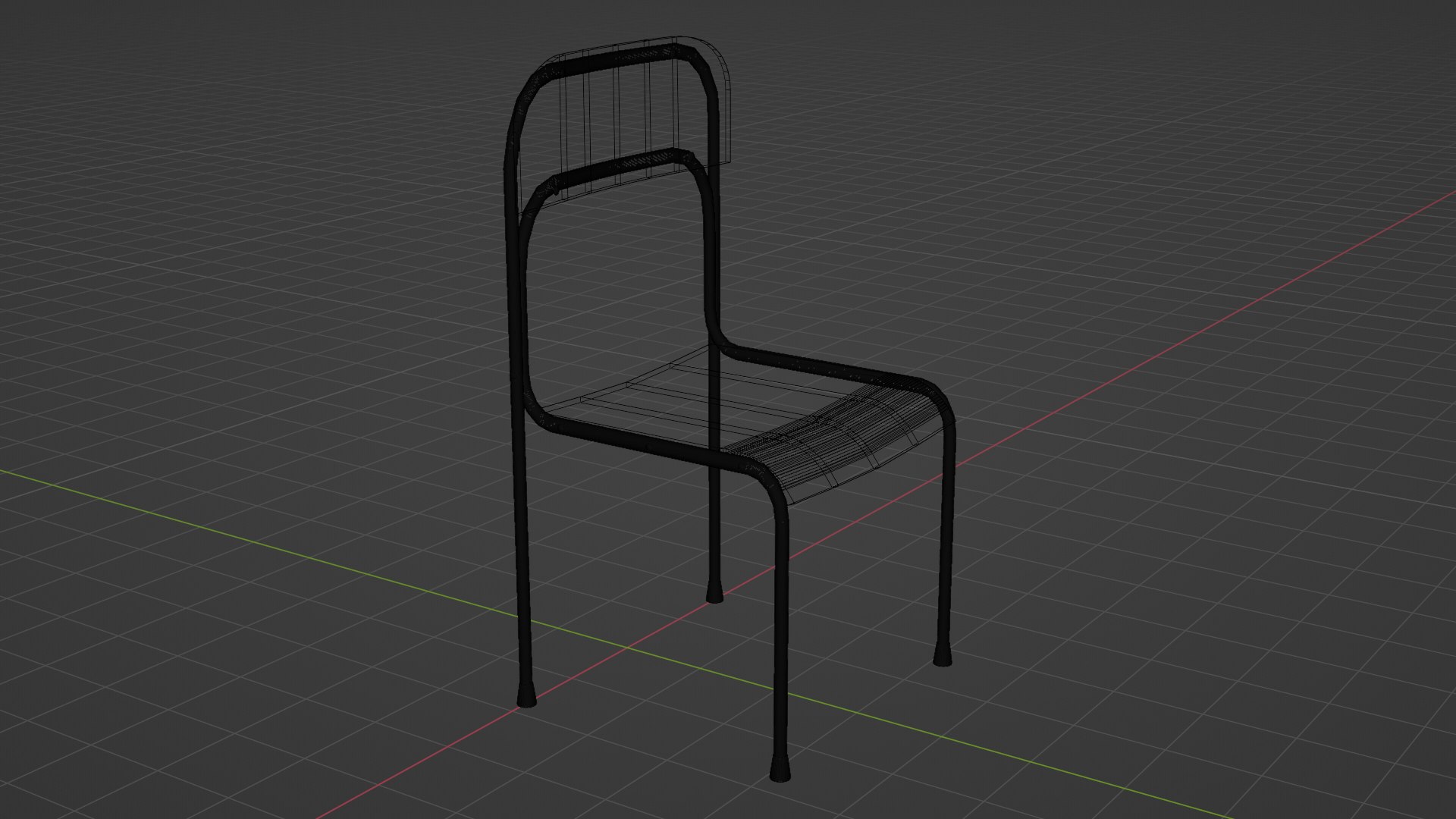 3D Student Chair Model - TurboSquid 1912174