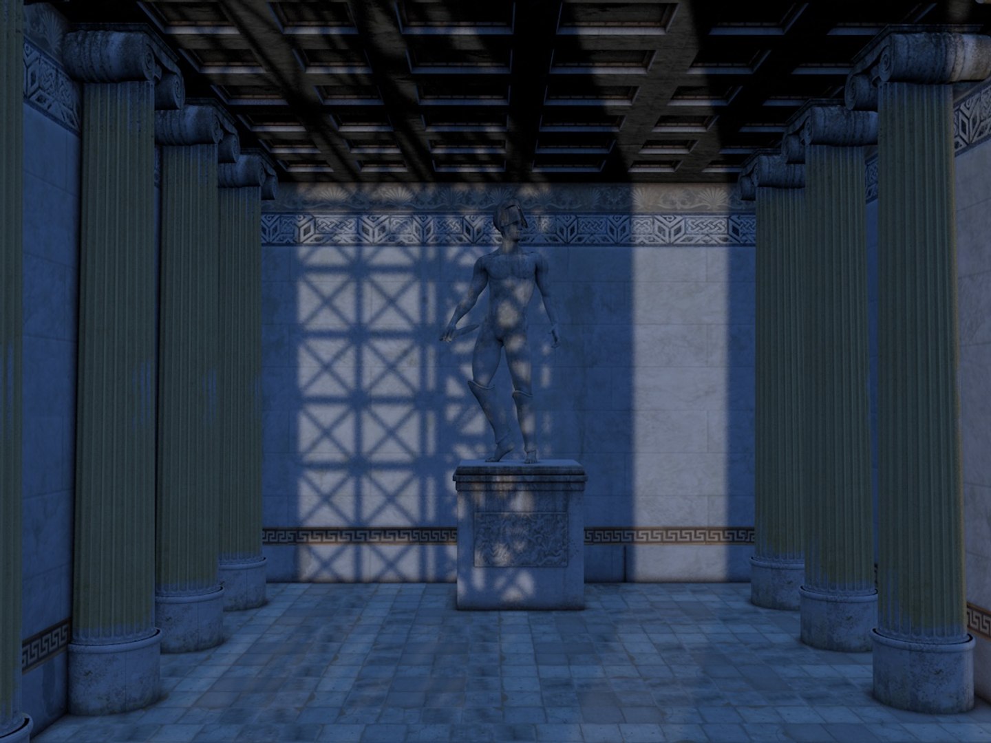Greek Temple 3D - TurboSquid 1307988