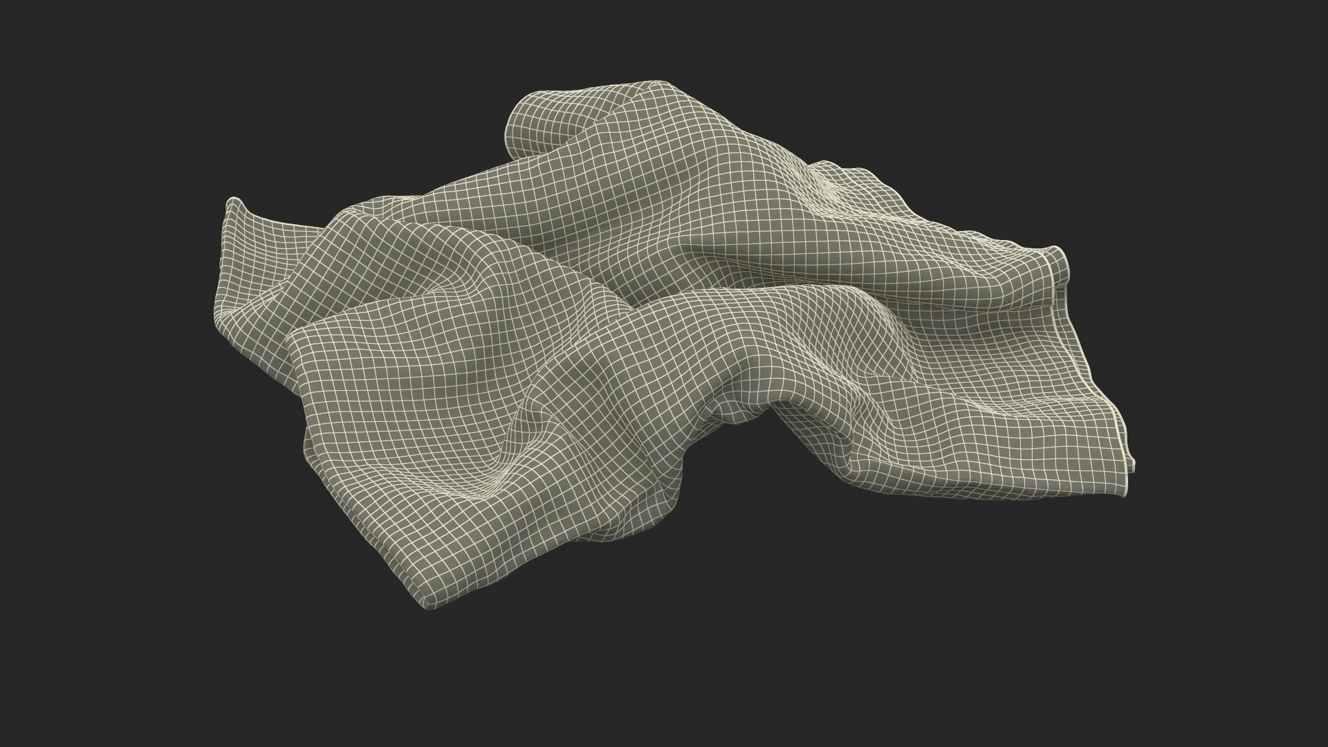 Crumpled Napkins Collection 3D Model - TurboSquid 2245336