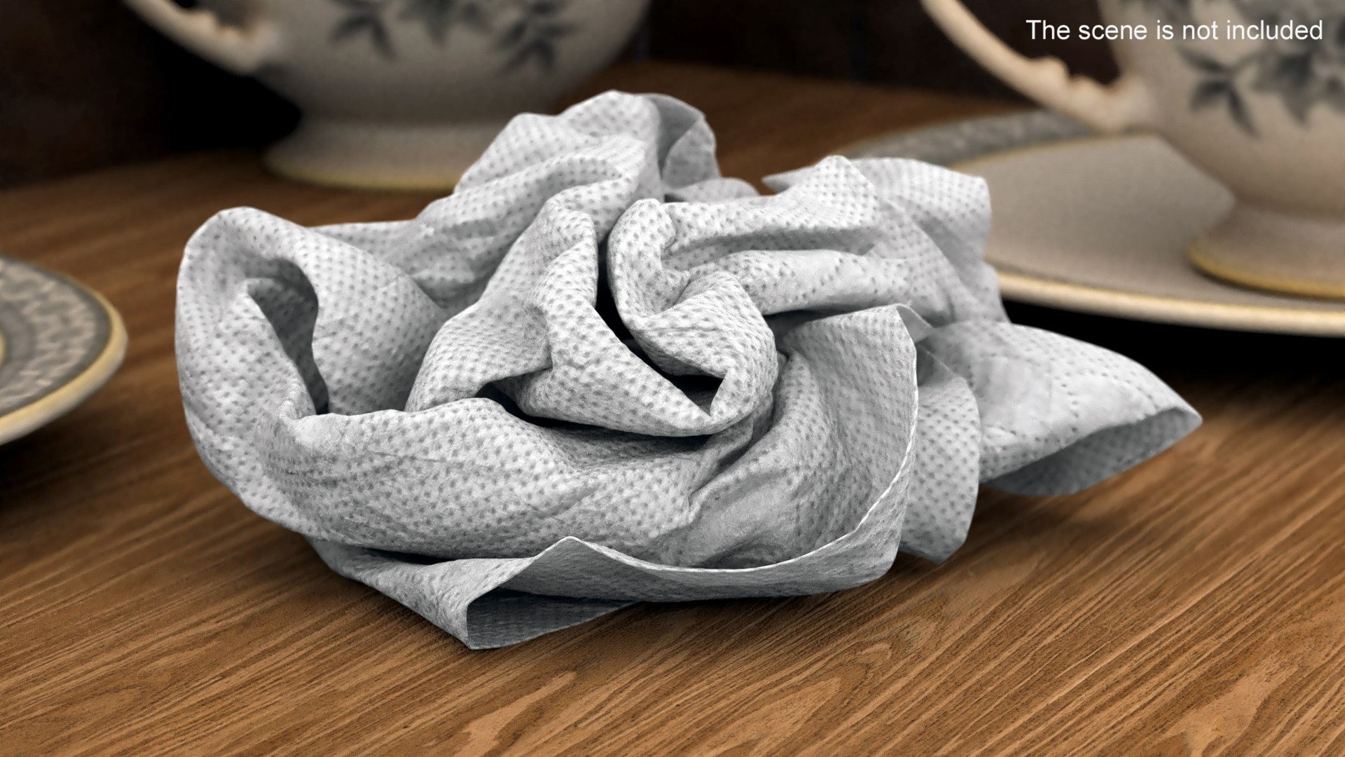 Crumpled Napkins Collection 3D Model - TurboSquid 2245336