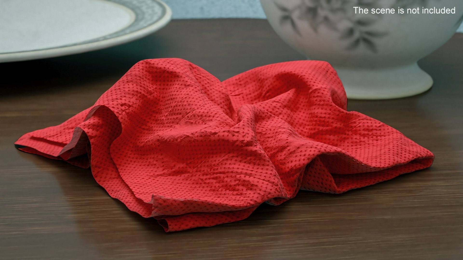 Crumpled Napkins Collection 3D Model - TurboSquid 2245336