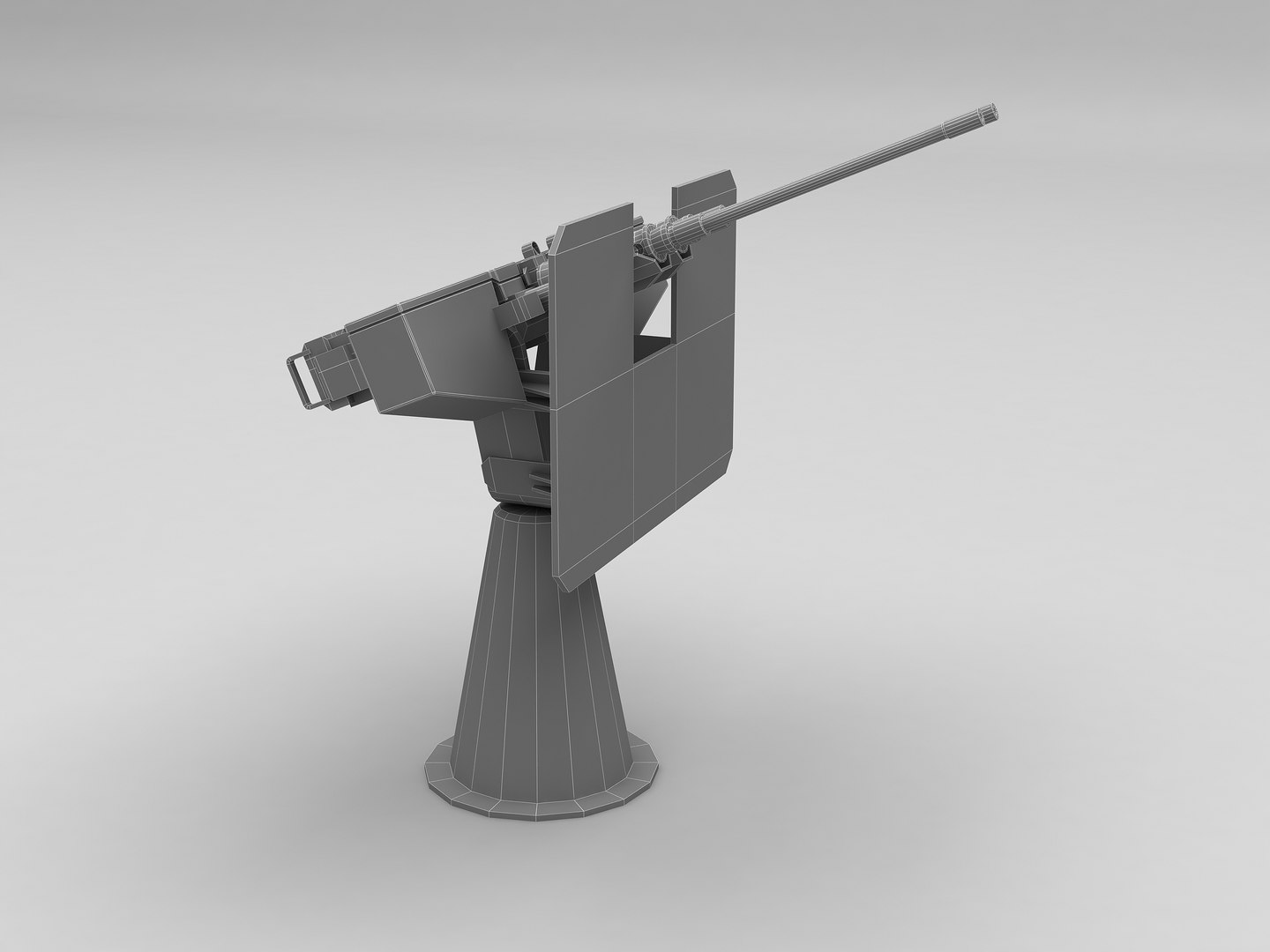 50 Caliber Machine Gun 3D model - TurboSquid 2018672