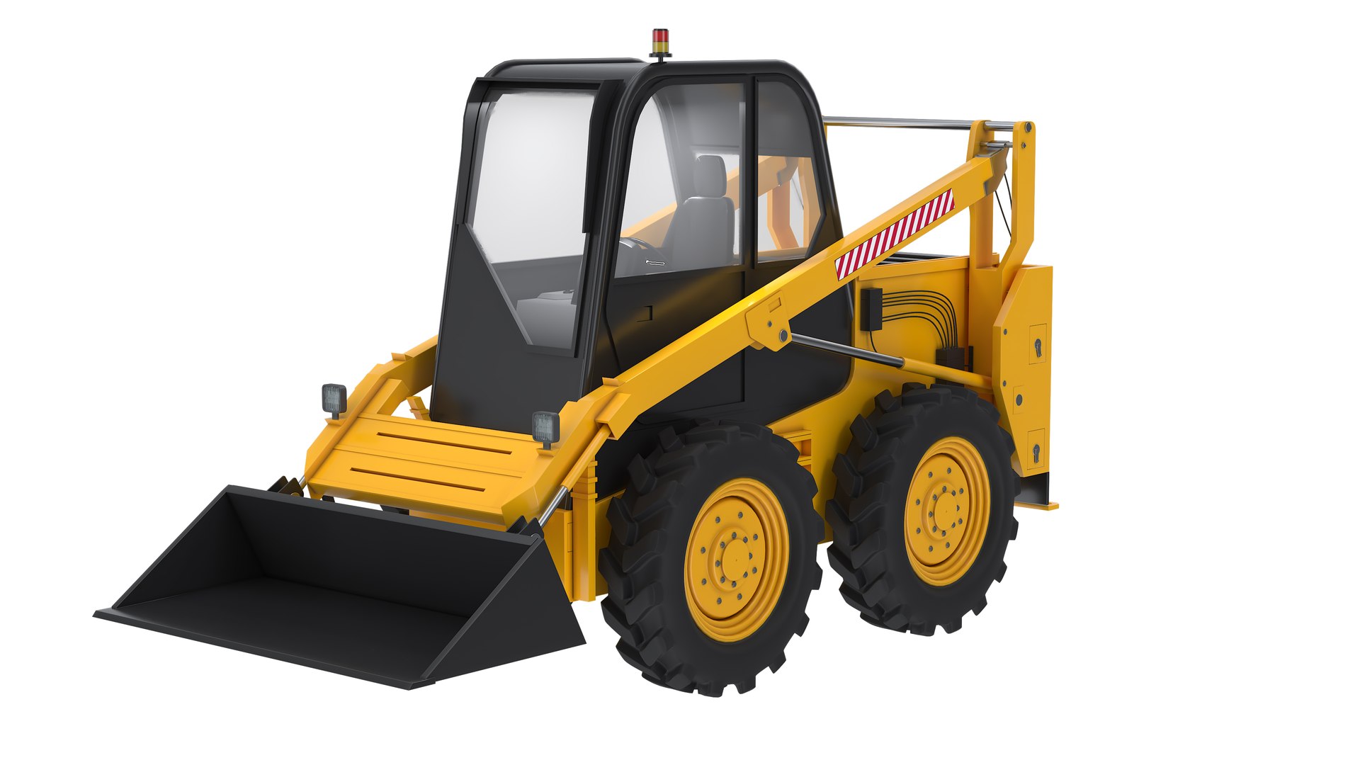 3D Skid Steer Loader And Electric Pallet Stacker - TurboSquid 2327076