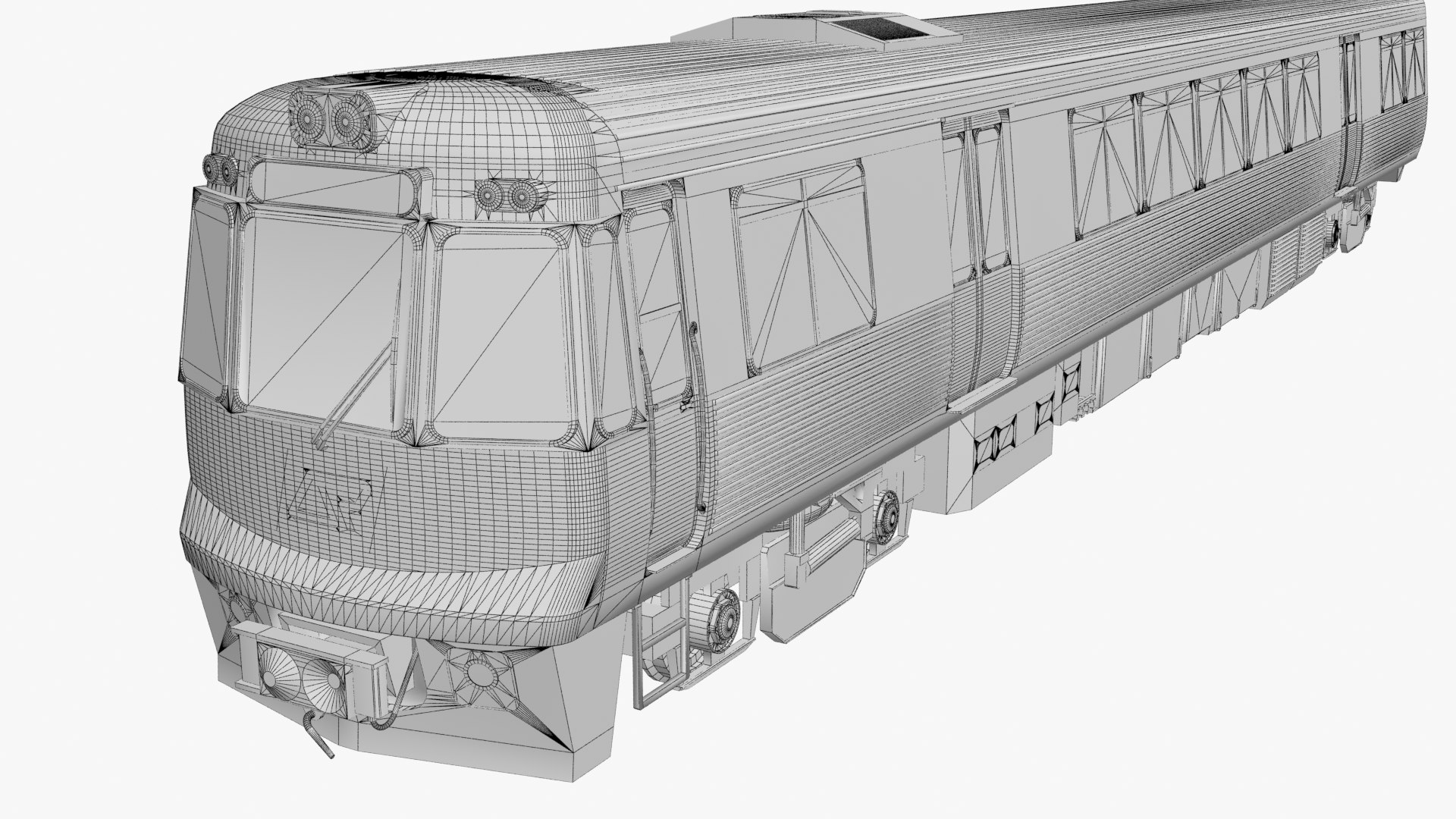Queensland Rail Emu - Electric Australian Urban Passenger Train 3D ...