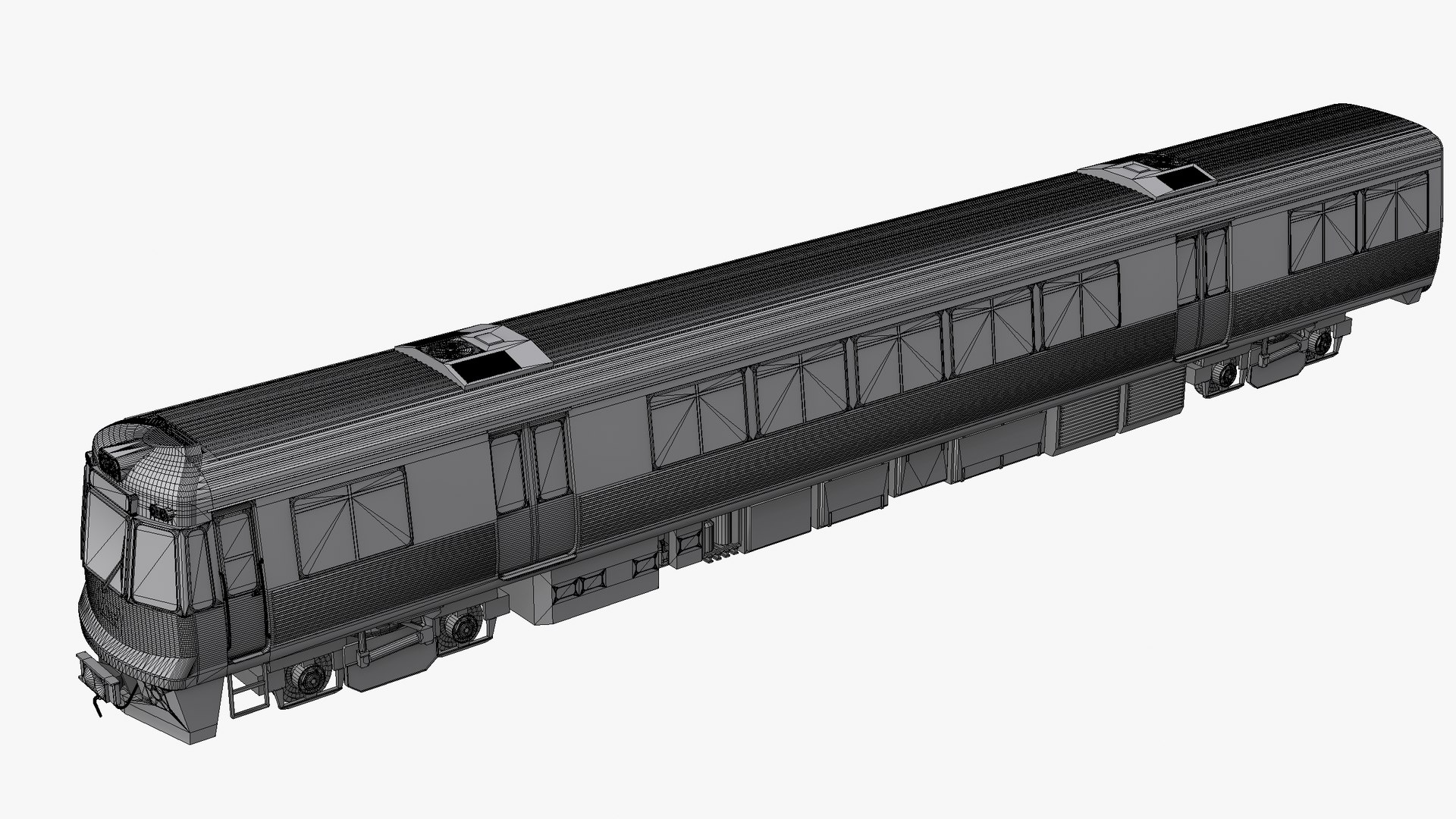 Queensland Rail Emu - Electric Australian Urban Passenger Train 3D ...