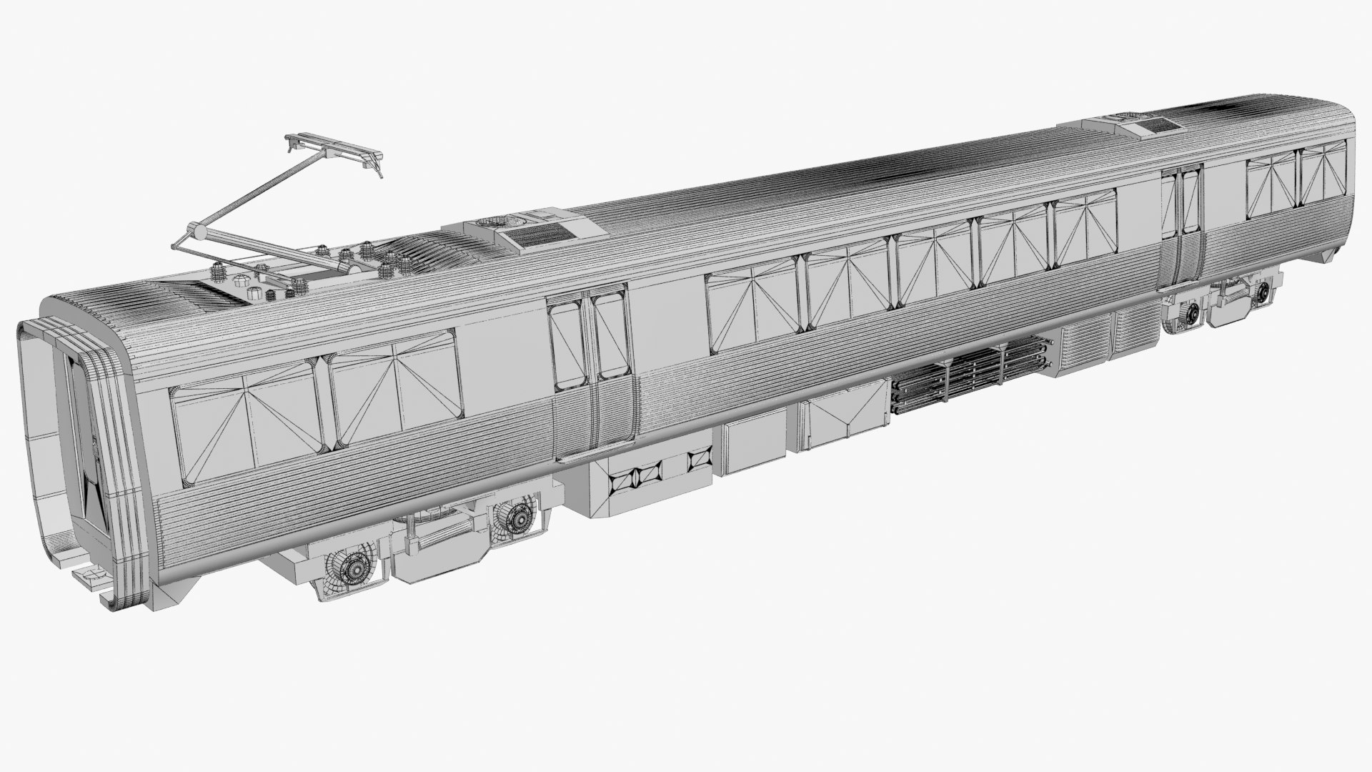 Queensland Rail Emu - Electric Australian Urban Passenger Train 3D ...