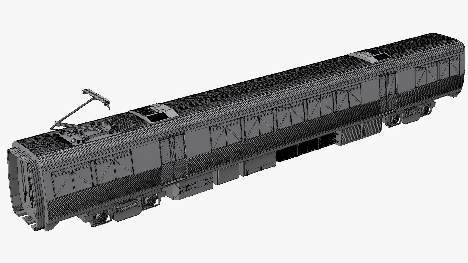 Queensland Rail Emu - Electric Australian Urban Passenger Train 3D ...