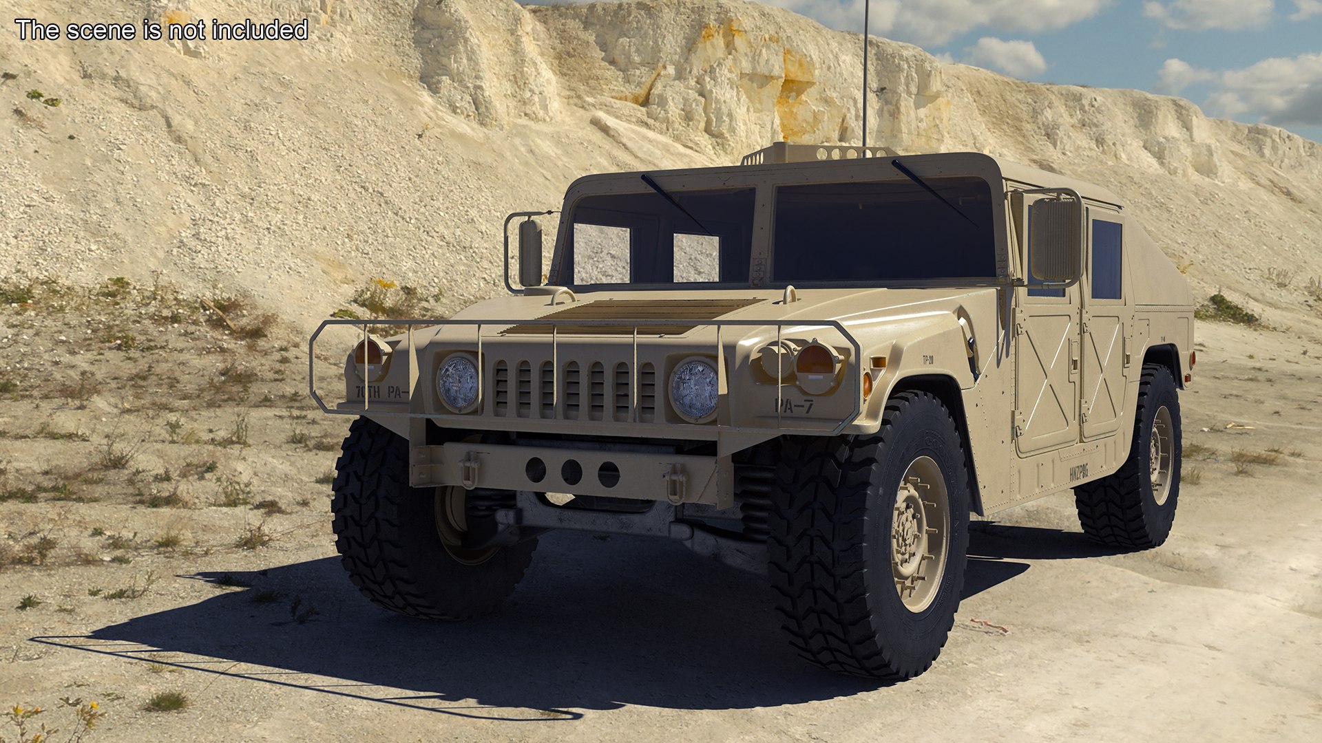Military Humvee Vehicle 3D Model - TurboSquid 2306885