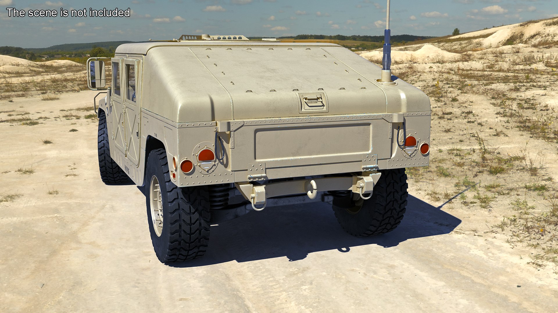 Military Humvee Vehicle 3D Model - TurboSquid 2306885