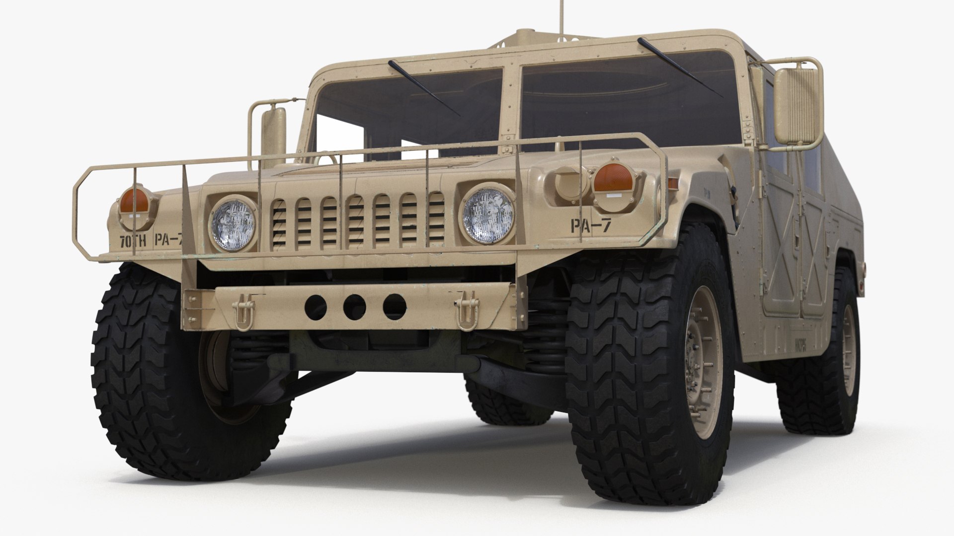 Military Humvee Vehicle 3D Model - TurboSquid 2306885