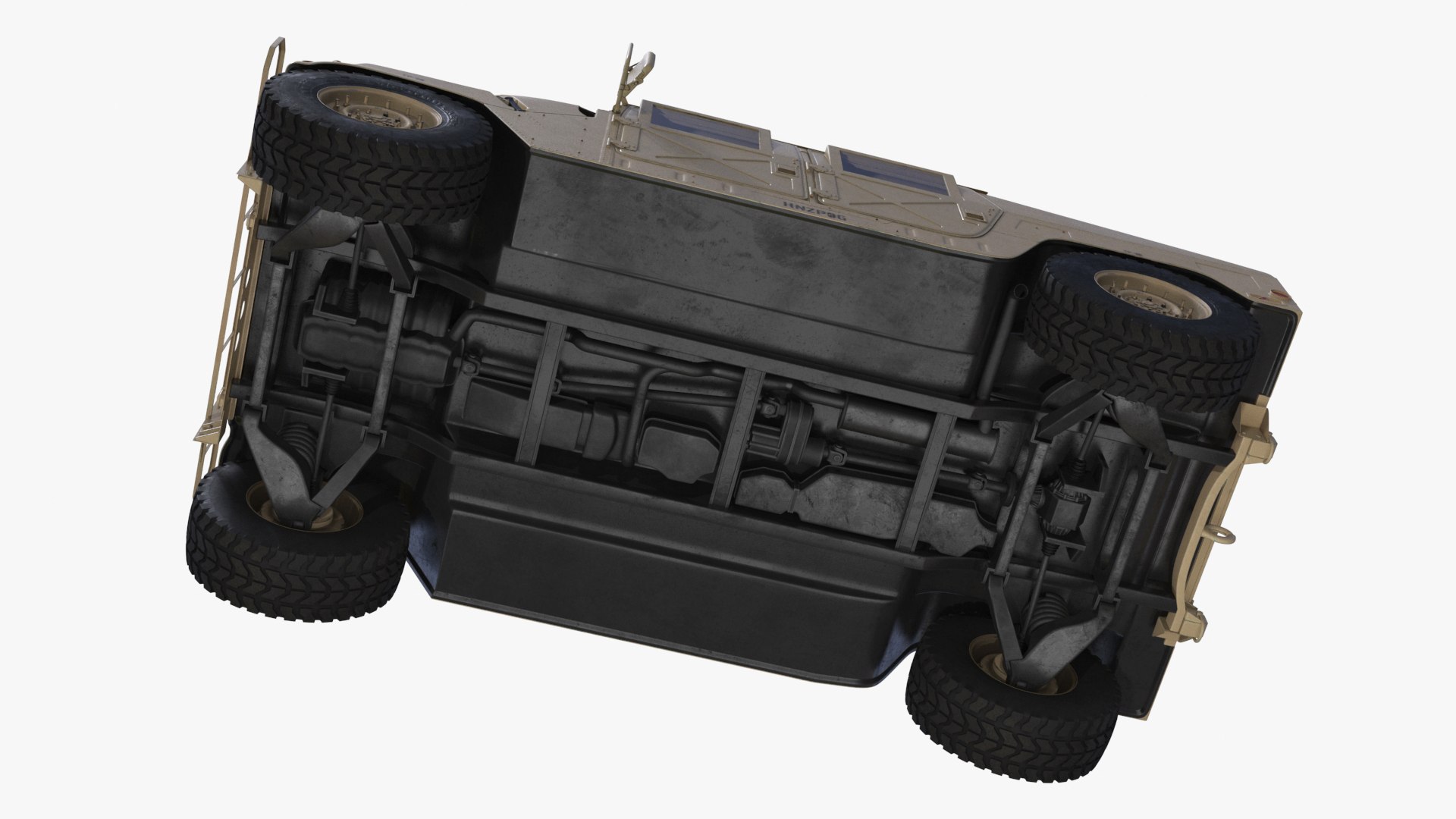 Military Humvee Vehicle 3D Model - TurboSquid 2306885
