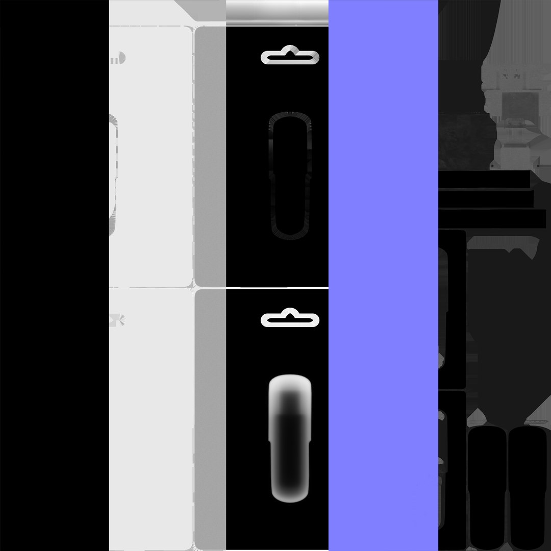 3D USB Stick Package Type 03 Box Blank and Generic Lebel - TurboSquid ...