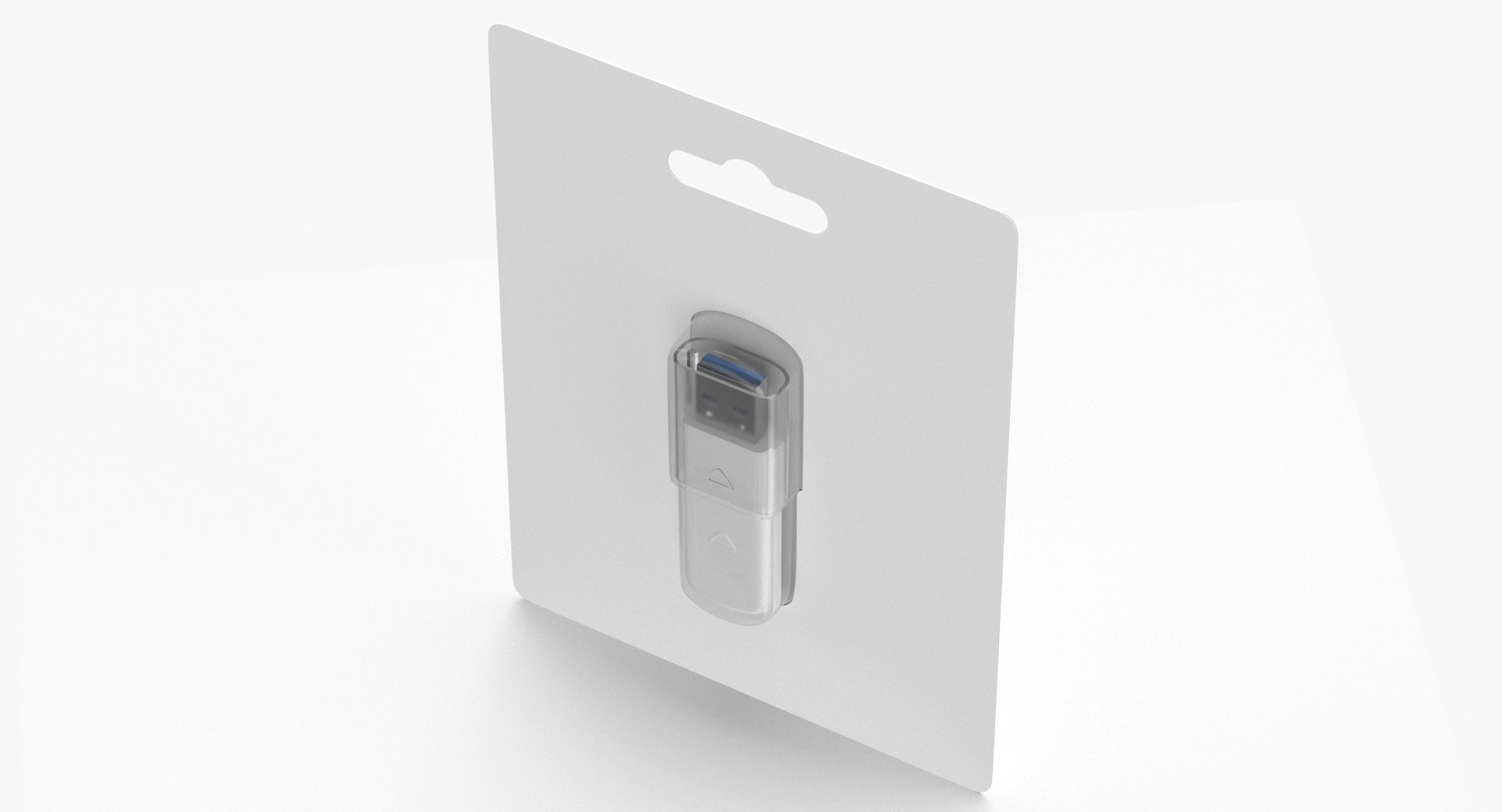 3D USB Stick Package Type 03 Box Blank and Generic Lebel - TurboSquid ...