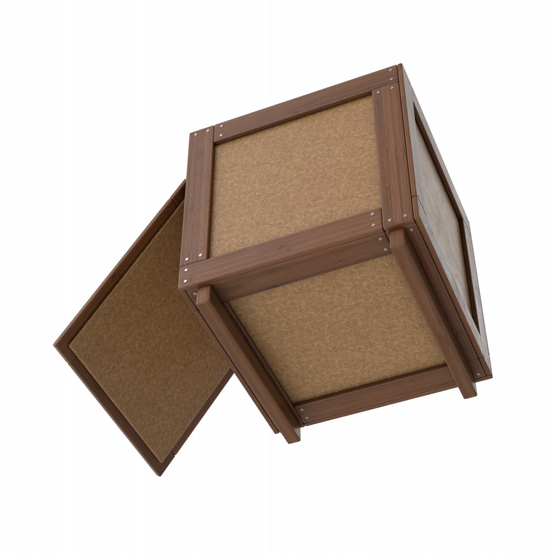 Cargo Crate Box Opened 3D Model - TurboSquid 2028032