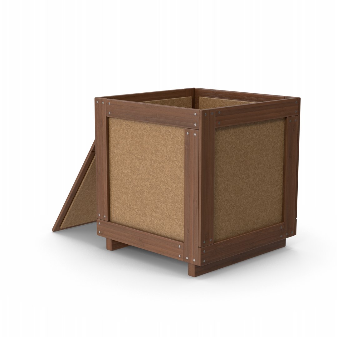 Cargo Crate Box Opened 3D Model - TurboSquid 2028032