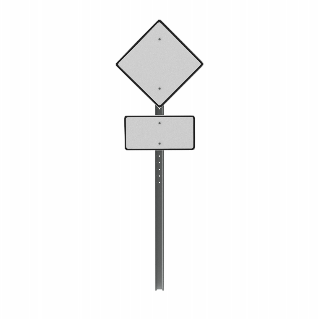 3D Road Sign Model - TurboSquid 2037683