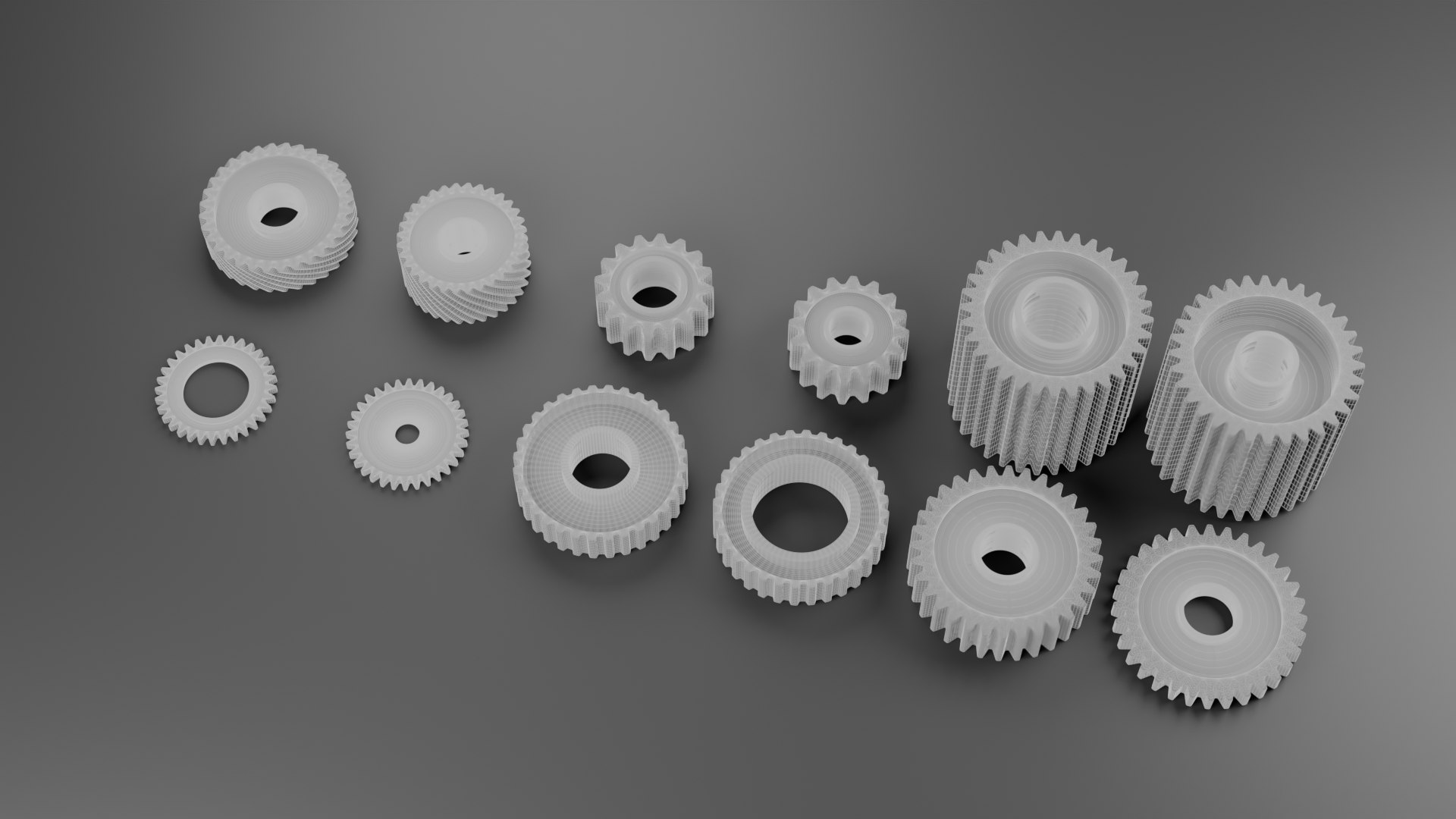 3D model Gears Set - TurboSquid 1748239