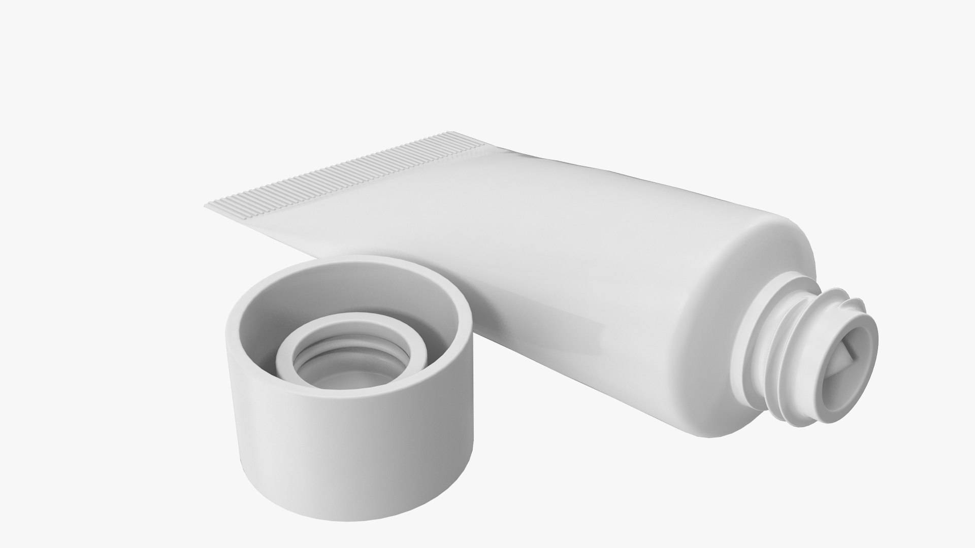 Tube Creme 3D Model - TurboSquid 2018014