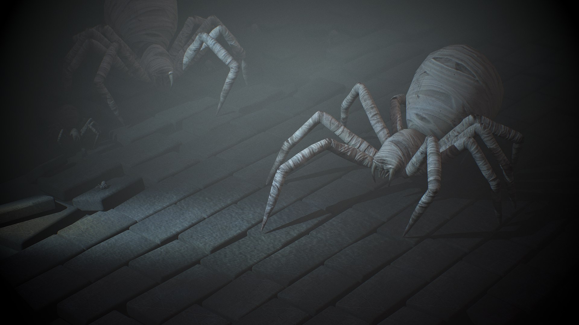 Spider Mummy 3D - TurboSquid 2126225