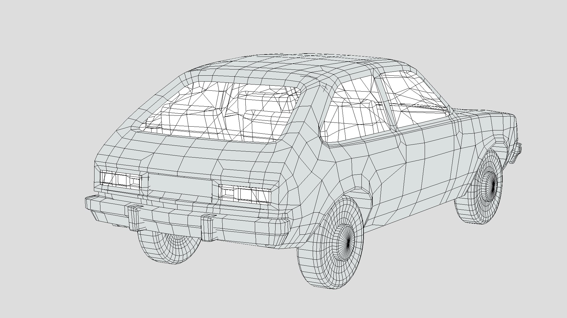 3D Chevrolet Chevette Coupe 1976 model - TurboSquid 2160246